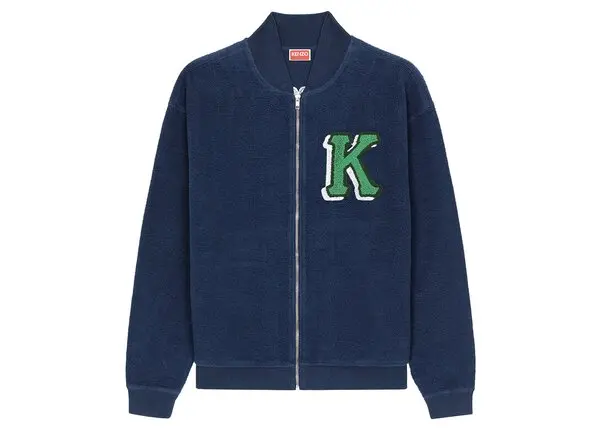 Kenzo X Nigo Varsity Zip Jacket - Midnight Blue | Editorialist